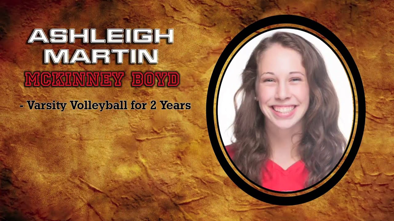 Scholar Athlete of the Week -- Ashleigh Martin - YouTube