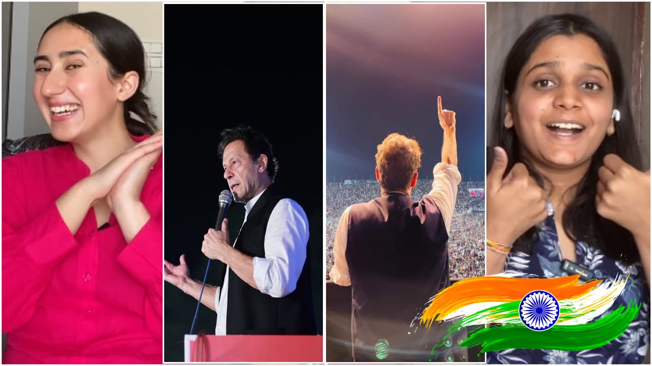 Indian Reaction on Imran Khan Tik Tok Videos - YouTube