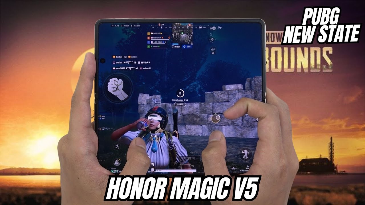 HONOR MAGIC V5 TEST GAME NEWSTATE Mobile MAX SETTINGS | Gameplay & FPS ...