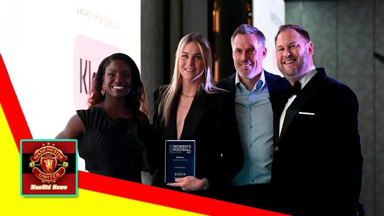 Alessia Russo crowned Player of the Year in Women's Football Awards ...