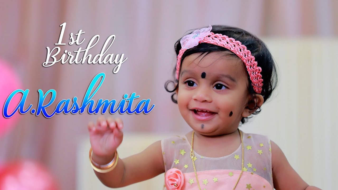 A.Rashmita ️ | 1st Birthday | Story by Amar Photography - YouTube