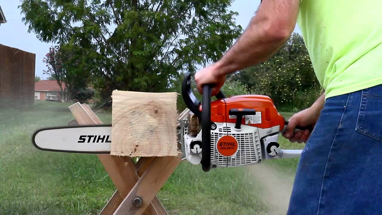 Stihl MS261C Stock - YouTube