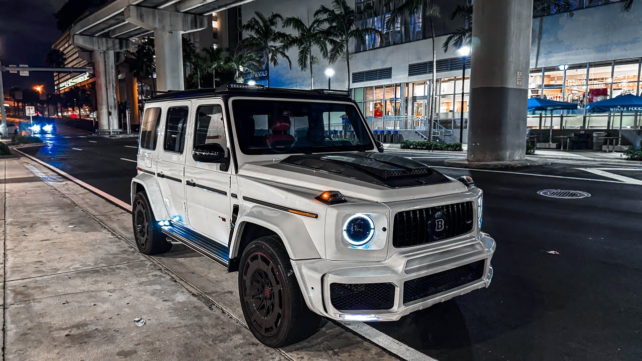 CUTTING UP IN BRABUS G-WAGON POV - YouTube
