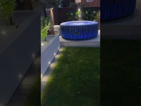 Garden glow up with the Lay-Z-Spa Hollywood AirJet Hot Tub✨ 🔎032062  @ouringlefield