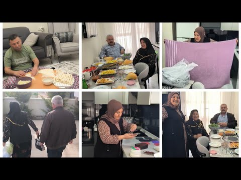 UZUN ZAMAN SONRA ANNEM BABAM GELDİ NELER HAZIRLADIM⁉️EŞİMDEN BUNLARI DUYMAK⬅️MURAT NELER ANLATTI⁉️