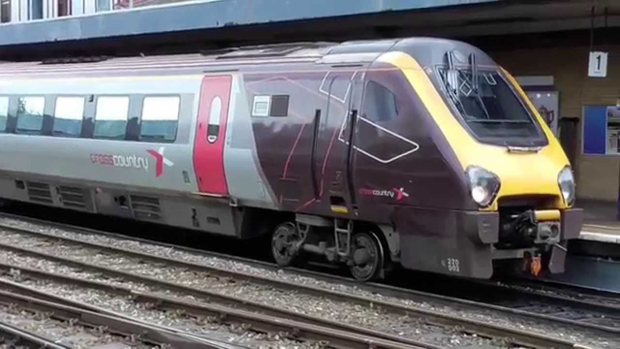 Class 220 Cross Country Voyager Departing Oxford 18/10/14 - YouTube