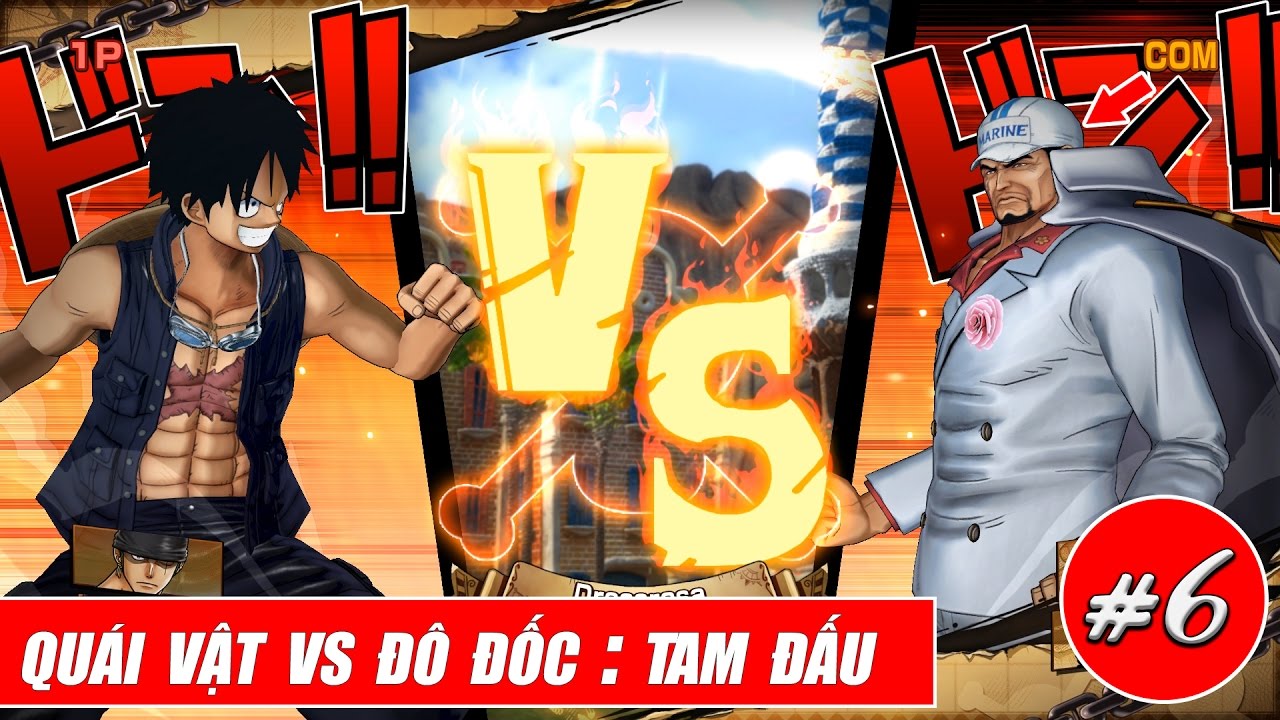 Song đấu One Piece - Bộ ba quái vật vs Bộ ba đô đốc - Sức mạnh sau 2 ...