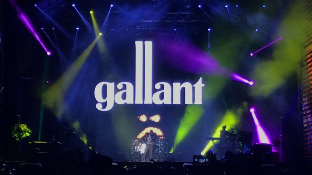 GALLANT | 2017 지산밸리락페스티벌 - YouTube