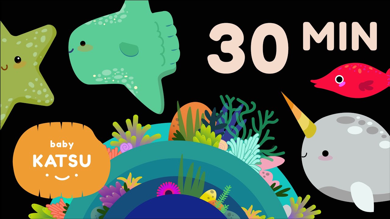 Under The Sea with fun ocean Friends - Animation - Relaxing Baby ...