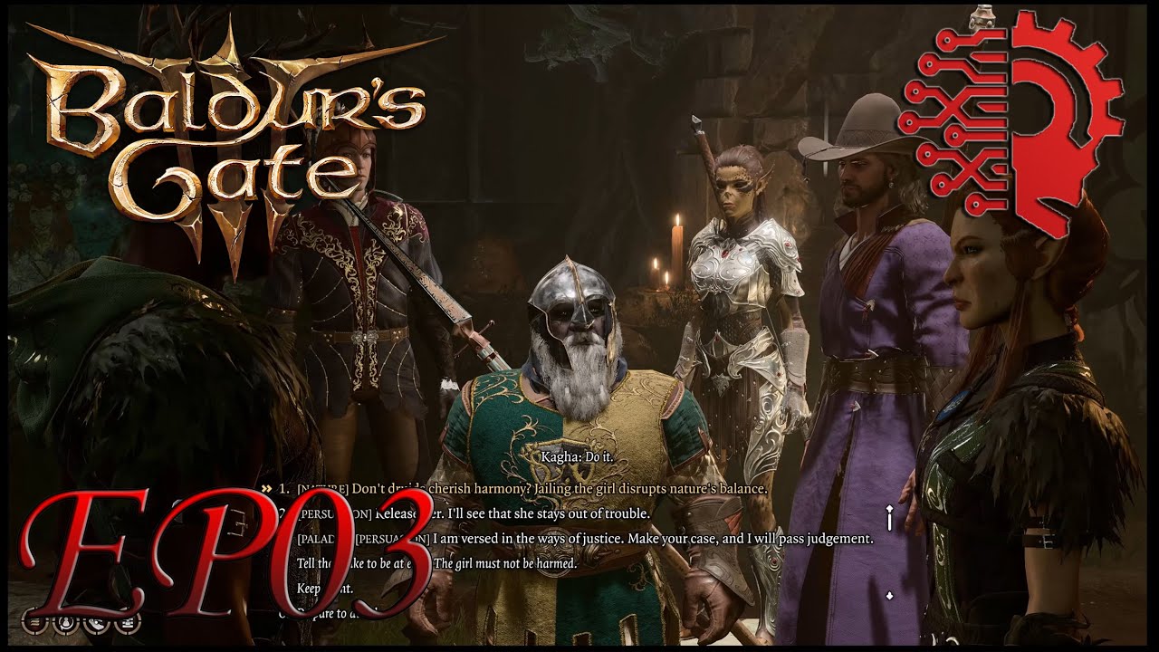 Baldur's Gate 3 -RP Let's play EP 03 - Dwarf Paladin - Tactician ...