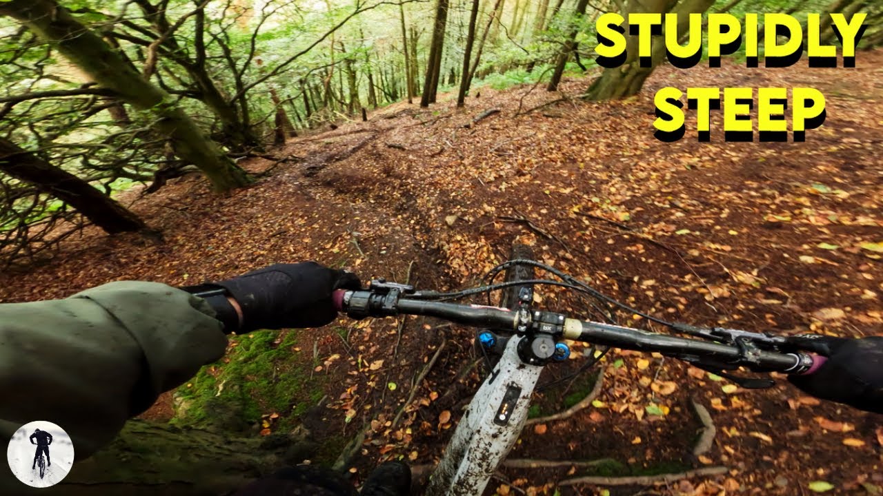 Trying To Ride these INSANELY Steep MTB Trails Was Hard - YouTube