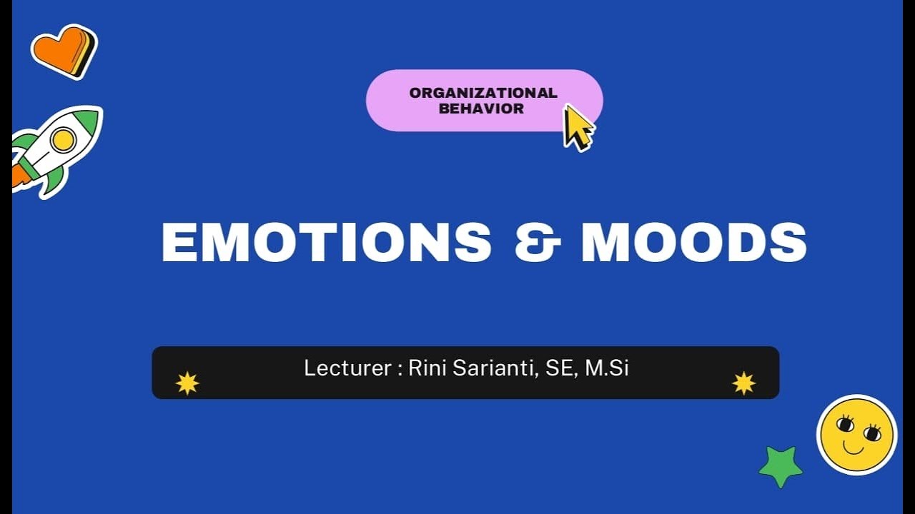 Emotions and Moods by Group 2 - Organizational Behavior - YouTube