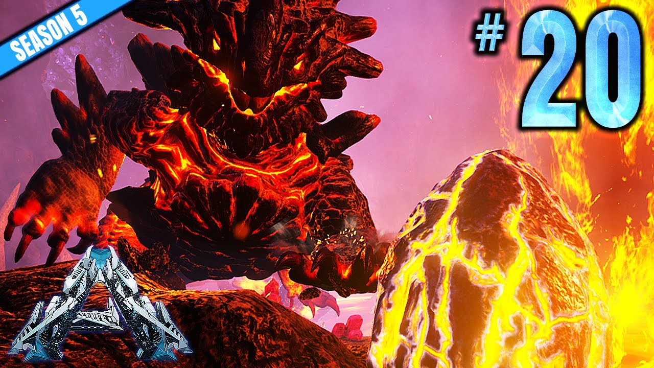 STEALING MAGMASAUR EGGS | Part 20 | Ark: Survival Evolved [Co-Op Season ...