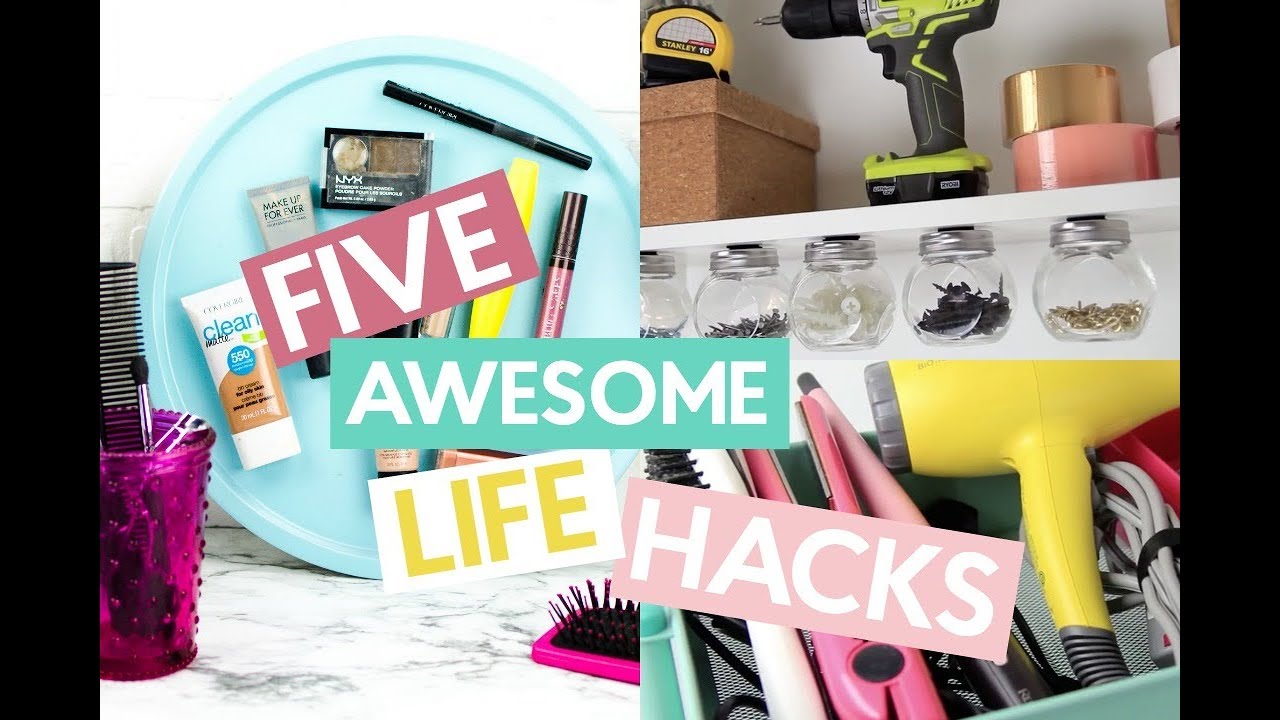 5 Awesome Life Hacks Youtube