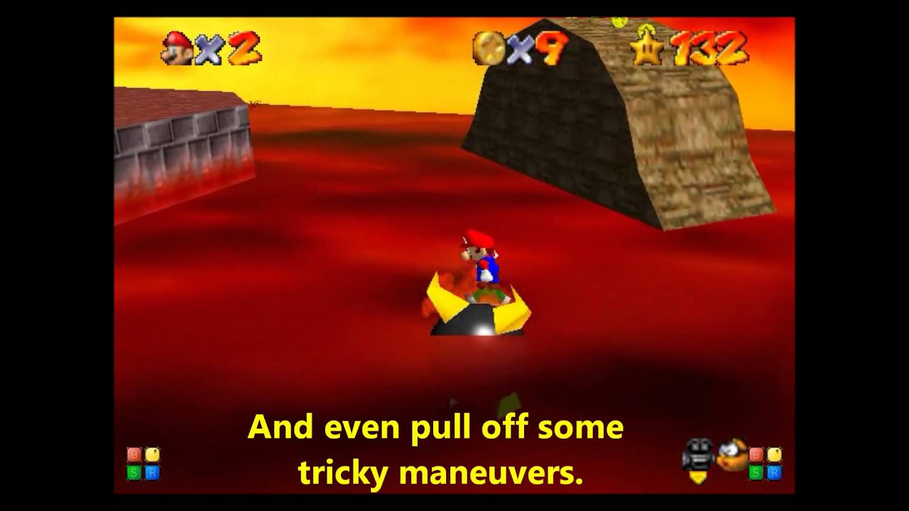 SM64 - Bully Stuck in Lava Glitch - YouTube