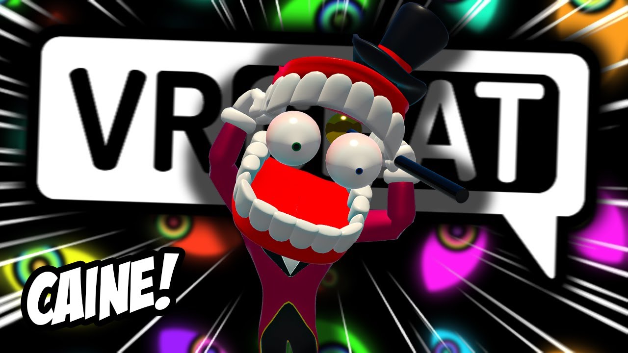 CAINE ALMOST ABSTRACTS IN VRCHAT! | The Amazing Digital Circus | VRChat ...