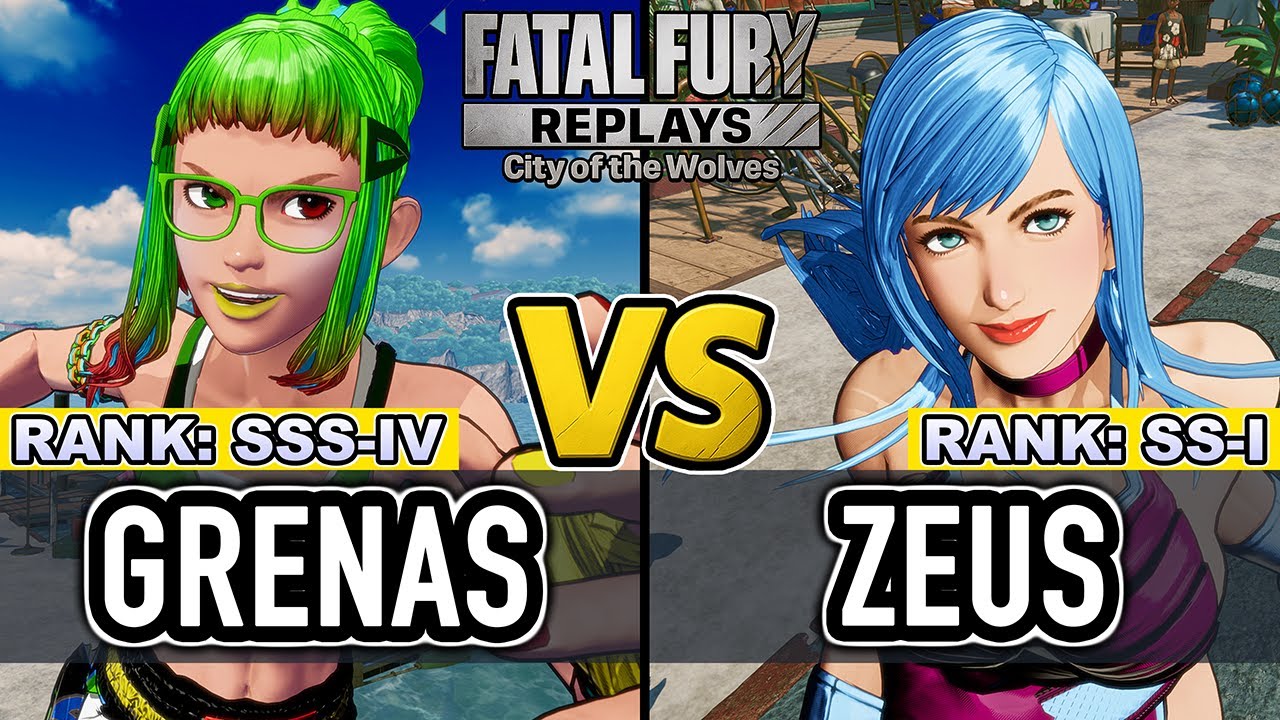 FF COTW GRENAS (Preecha) vs ZEUS (B.Jenet) Fatal Fury CotW High Level ...