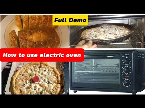 How to use electric baking oven | How to use electric oven | electric ...