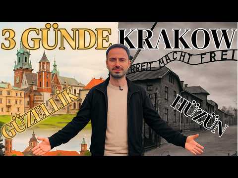 3 GÜNDE KRAKOW'U GEZMEK 2025 - 4K | POLONYA KRAKOW'DA GEZİLECEK YERLER | Vlog