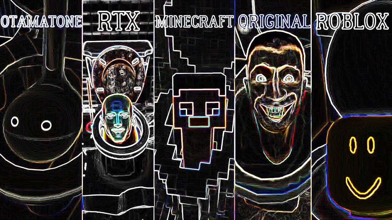 Skibidi Toilet - ORIGINAL vs ROBLOX vs OTAMATONE vs RTX vs MINECRAFT ...