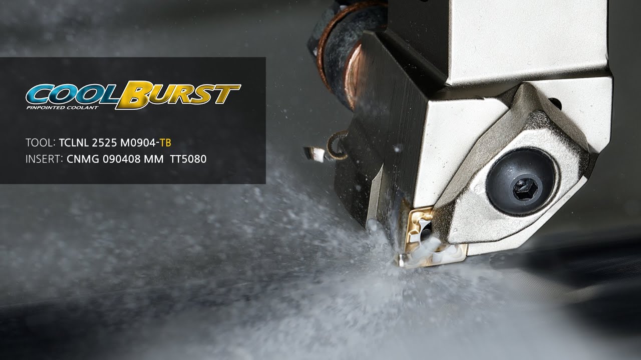 Pinpointed Powerful Coolant Pressure Blasts Chips Away: COOL-BURST ...
