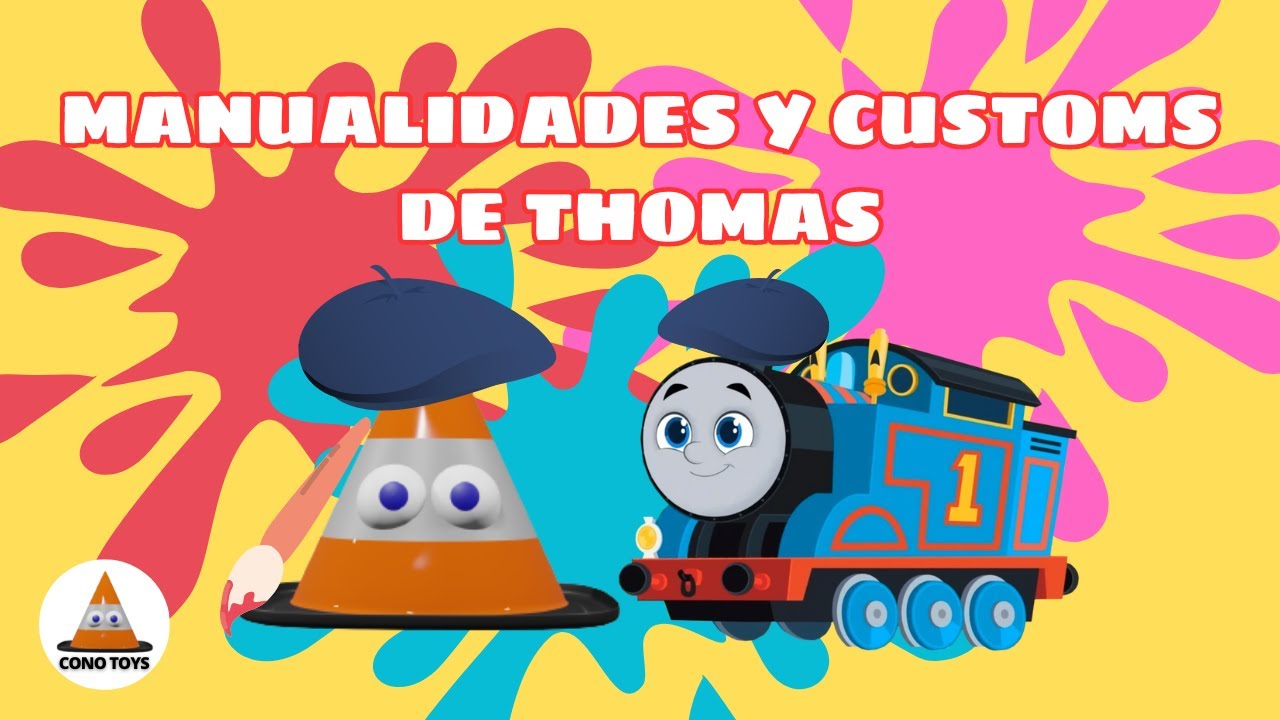 VARIOS CUSTOMS Y MANUALIDADES DE THOMAS & FRIENDS | Cono Toys - YouTube