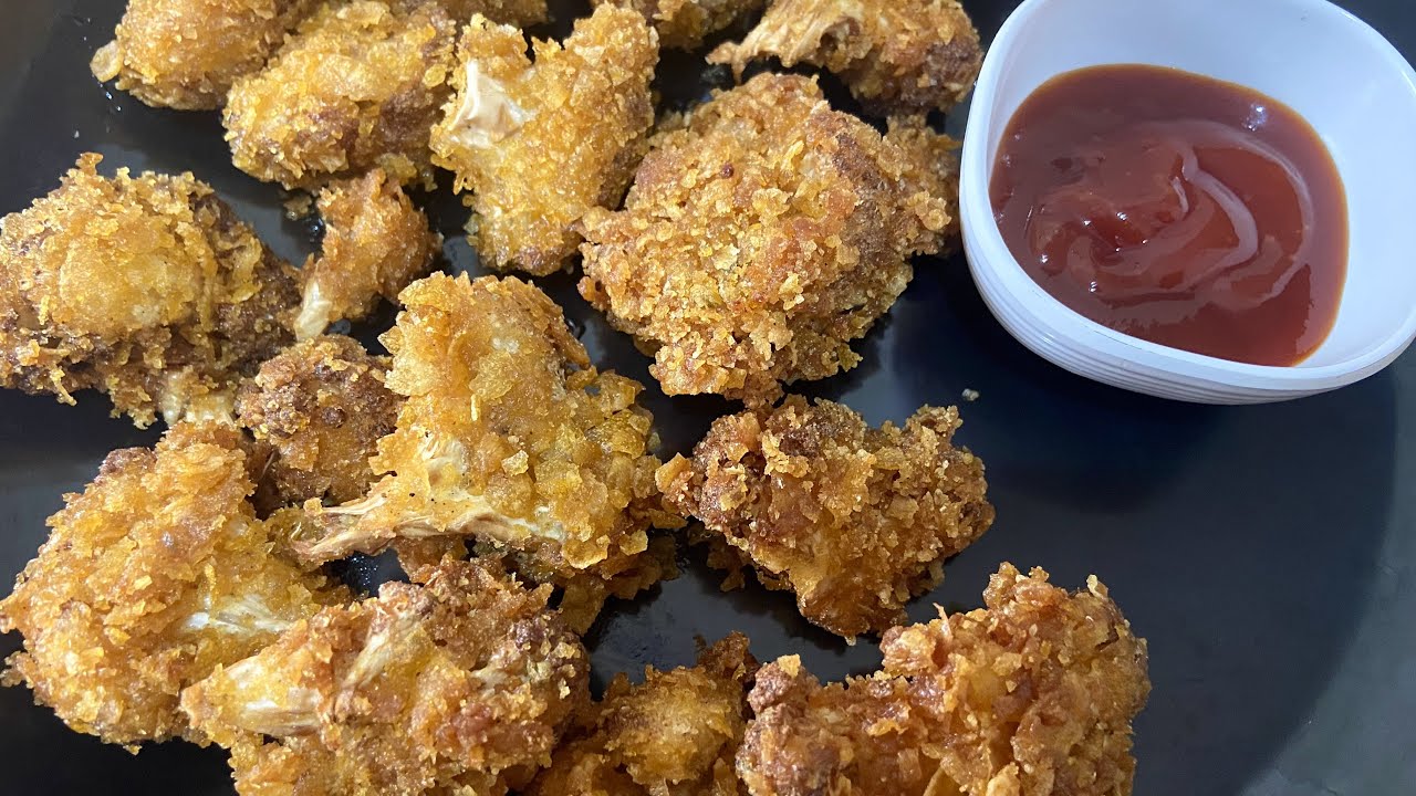 KFC without Chicken recipe | KFC for vegetarians | Gobi fry recipes ...