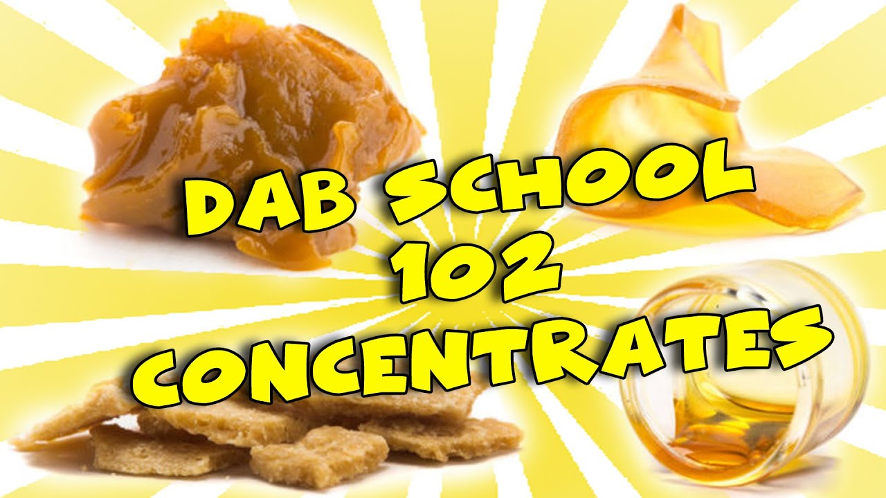 DAB SCHOOL 102 - What Are Dabs? Cannabis Concentrate Basics - YouTube