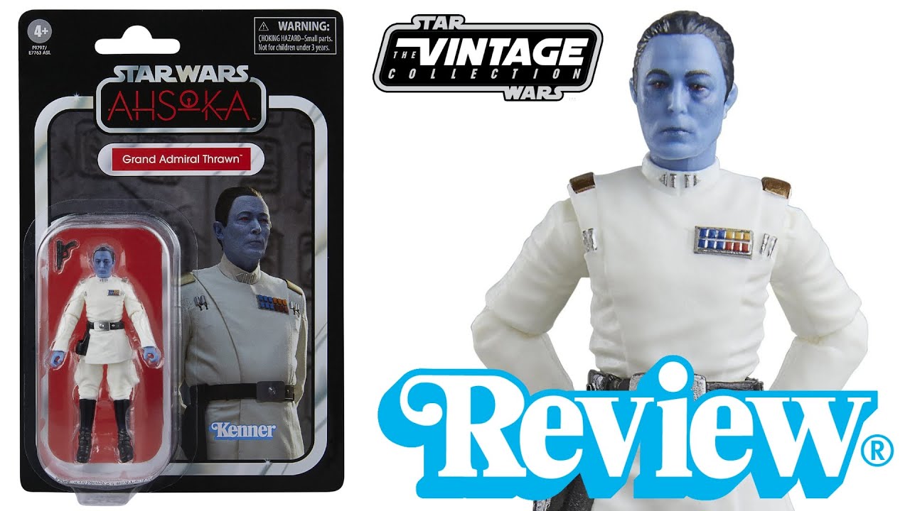 Star Wars The Vintage Collection Grand Admiral Thrawn (Ahsoka Series) VC337 - YouTube