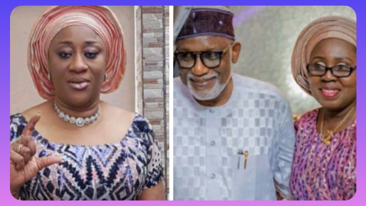 GOV AKEREDOLU IS $!CK WIFE BETTY REVEALS IN L€AK£D AUDIO ȚHR£AT£NS 2 ...