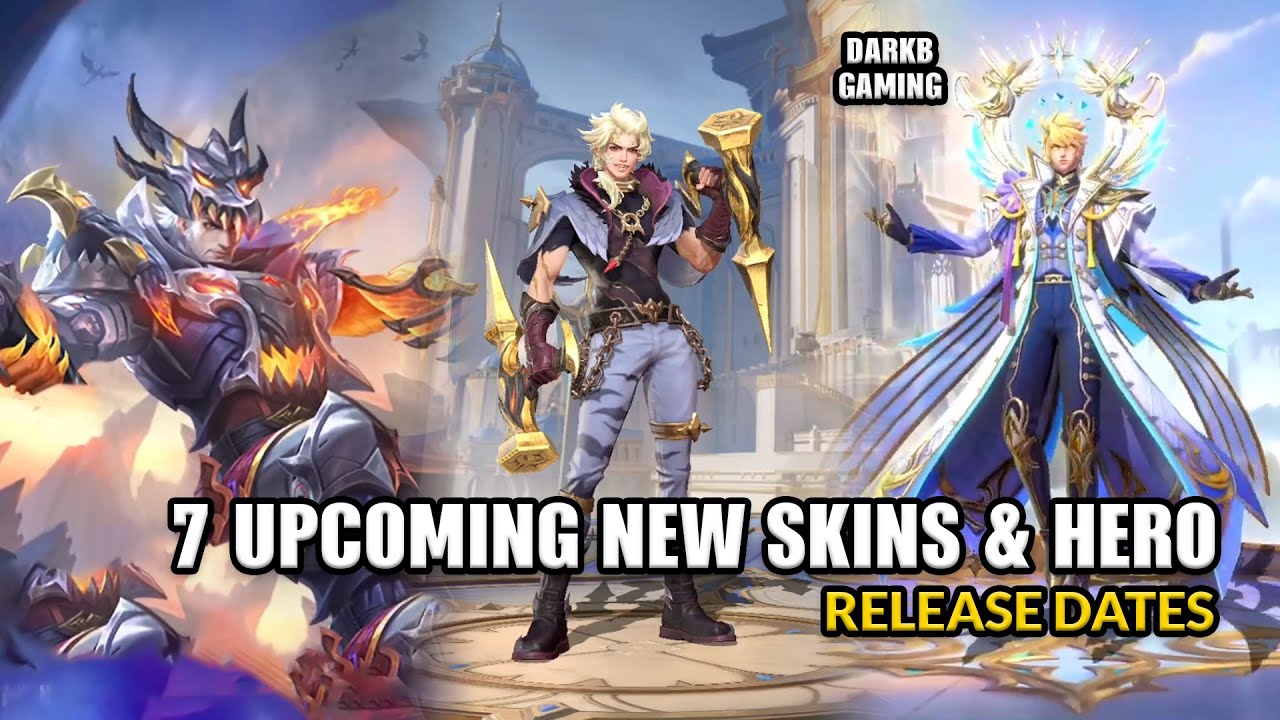 7 Upcoming New Skins Release Date | Clint Mythic Skin | New Hero Lucas ...