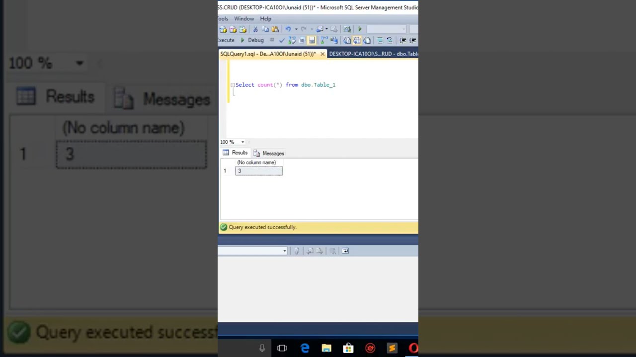 Get Num Of Rows Average And Sum Of Column Values In SQL Server YouTube Get Num Of Rows Average And Sum Of Column Values In SQL Server YouTube
