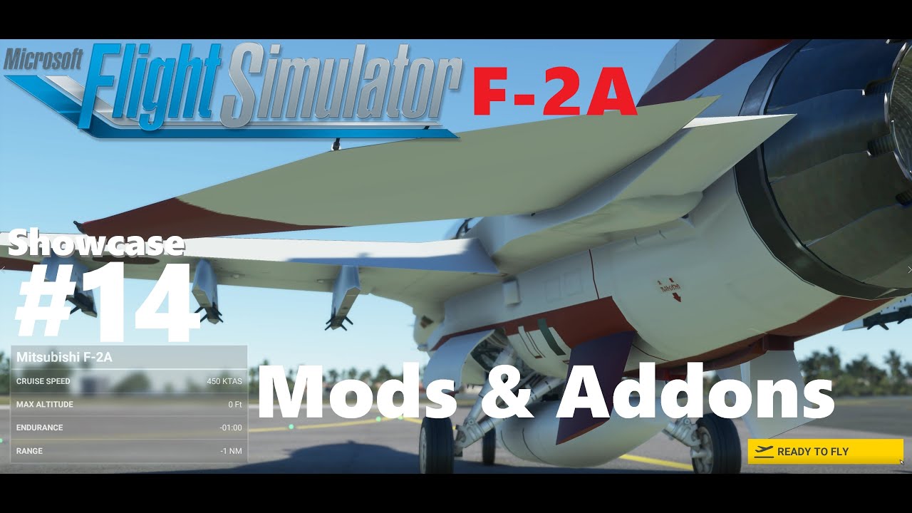 Mitsubishi F-2A - Showcase #14 - Mods & Addons for Microsoft Flight ...