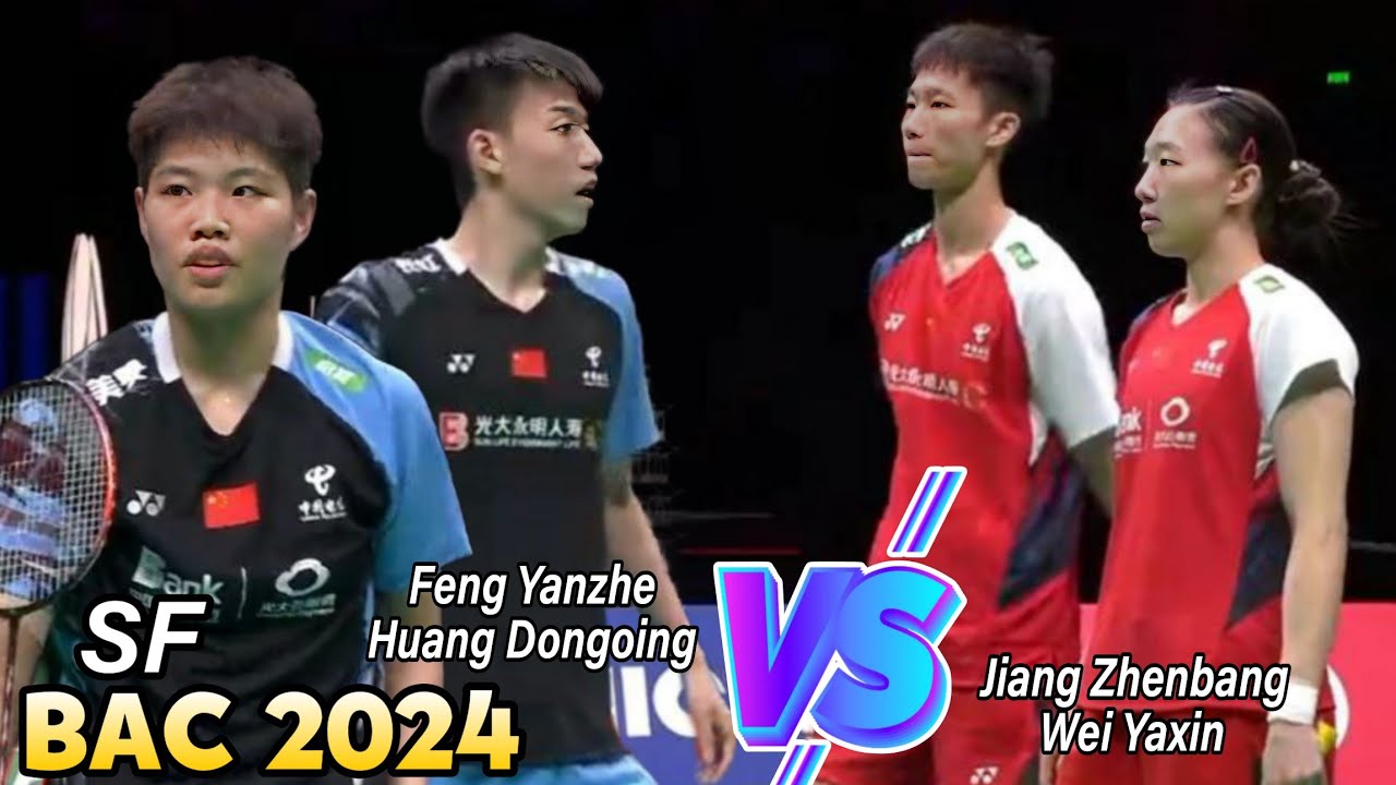 Jiang Zhen Bang/Wei Yaxin vs Feng Yan Zhe/Huang Dong Ping || SF BAC ...