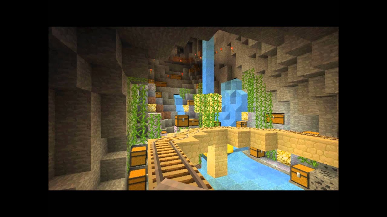 Minecraft Indiana Jones Ride - YouTube