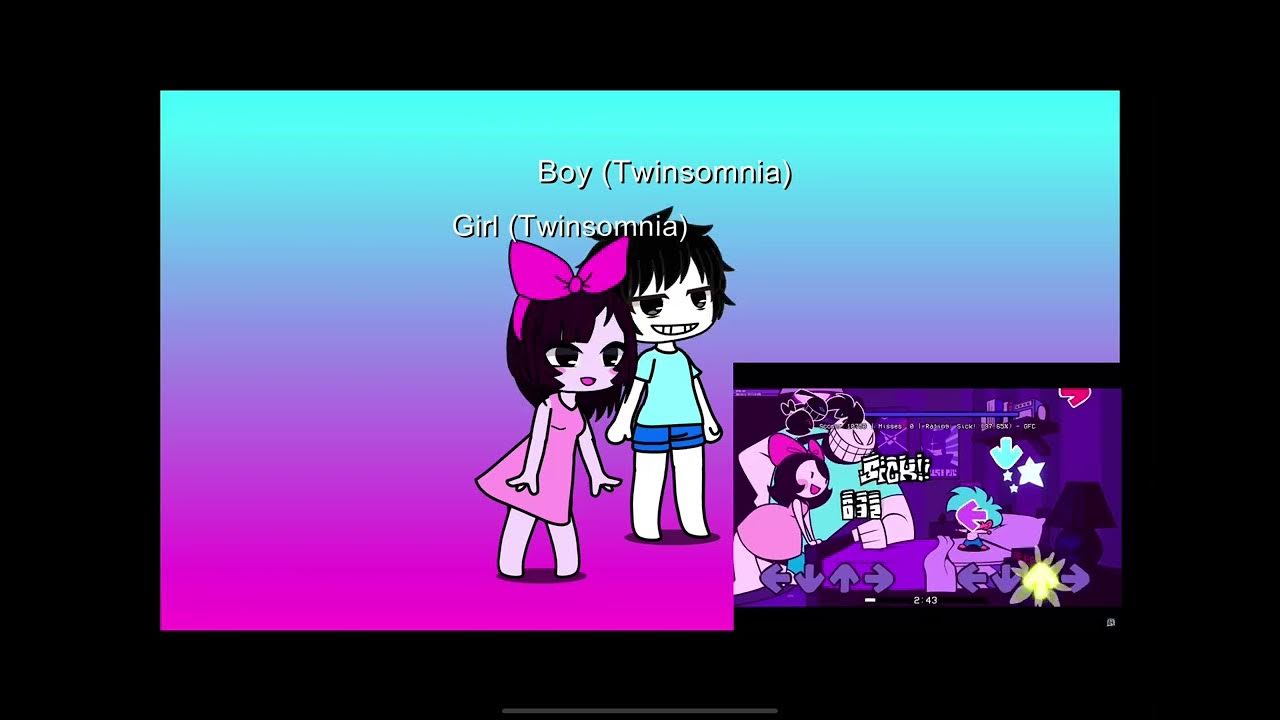 Twinsomnia FNF Mod//Trend//FNF//Gacha Club// - YouTube