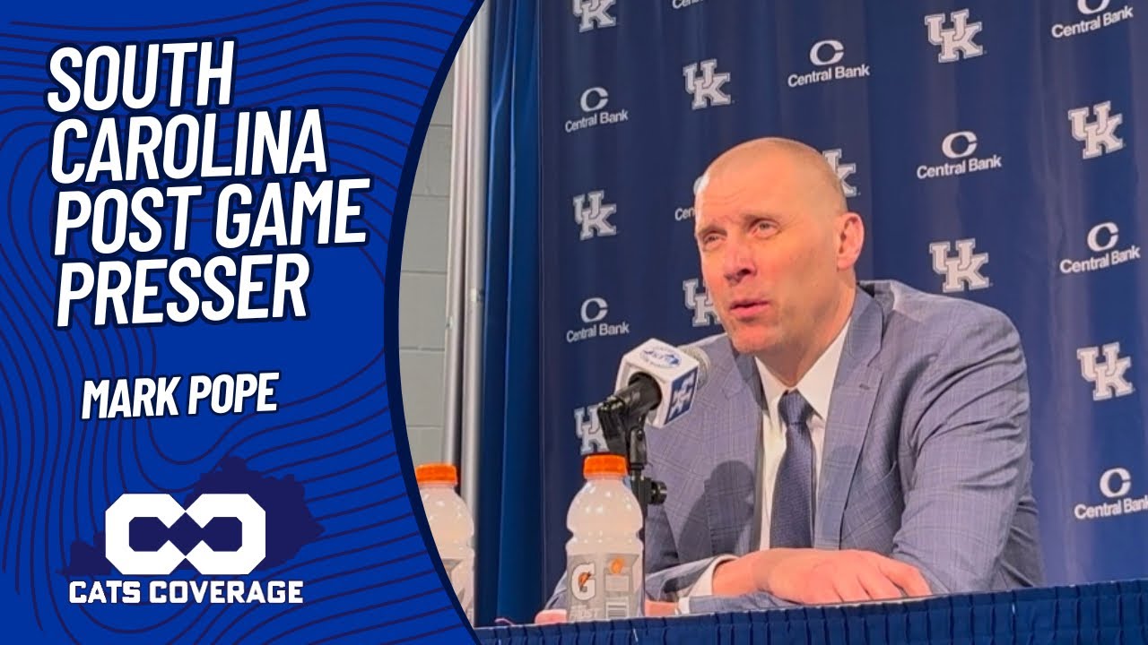 Mark Pope Post Game Press Conference- South Carolina (02-08-25) - YouTube