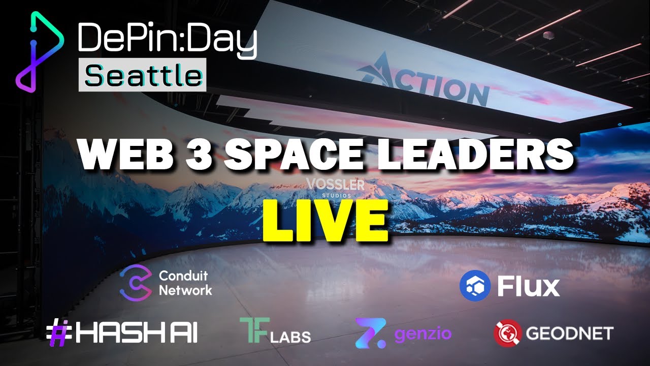 DePIN:Day - Leaders Sharing Insights from Web3, Decentralization, Nodes, Expansion & More - YouTube