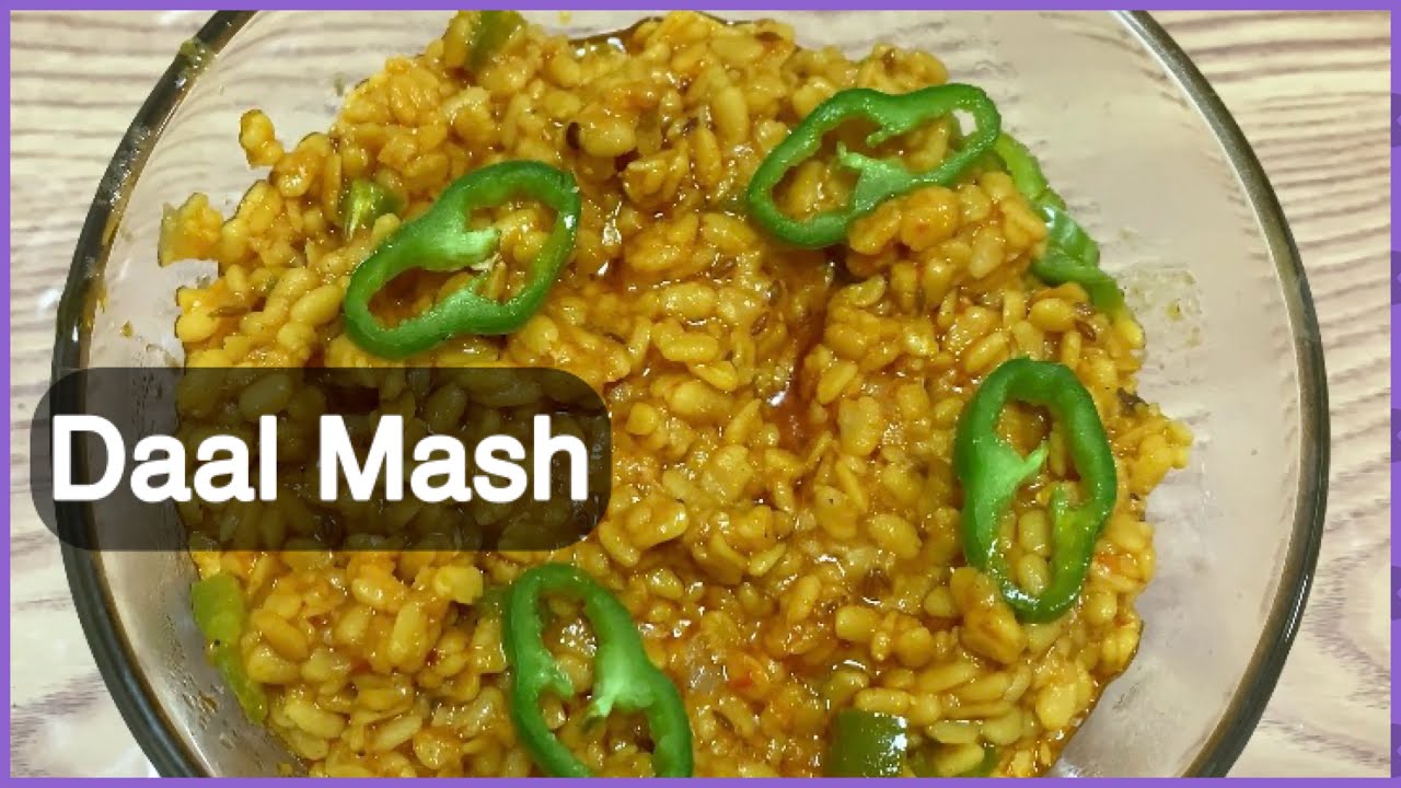 Mash Daal Mazedar Recipe | Easy to Cook Daal Mash Recipe | Dhaba Style ...