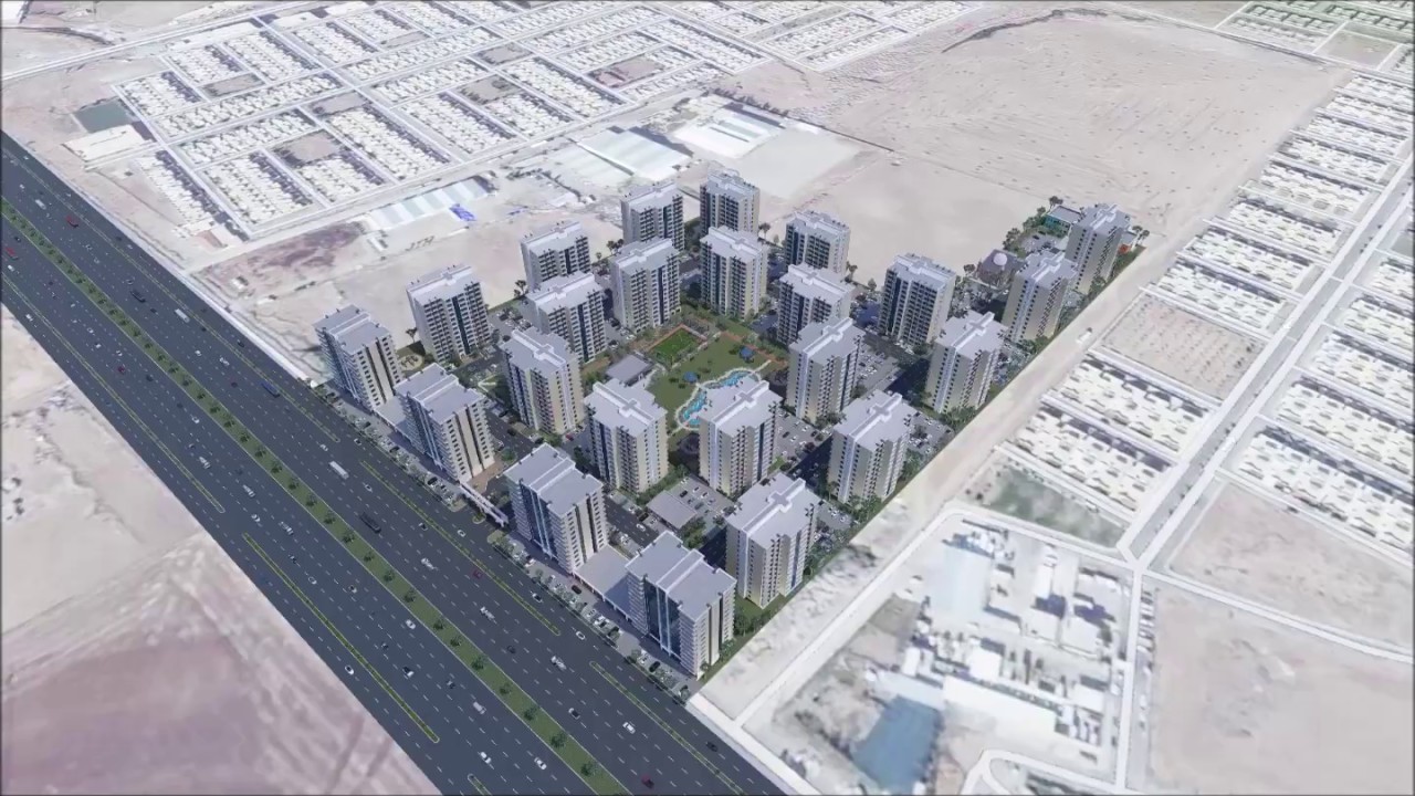 lalav city, erbil project, lumion animation - YouTube
