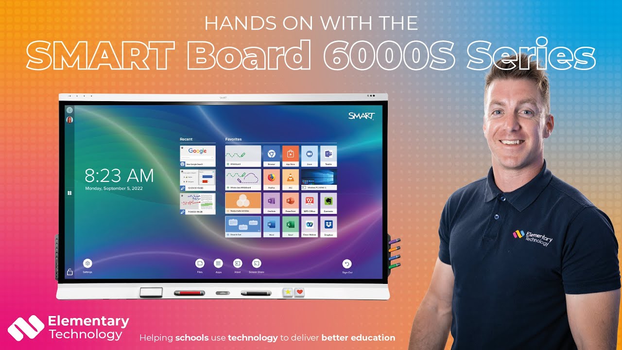SMART Board 6000S Demo - YouTube