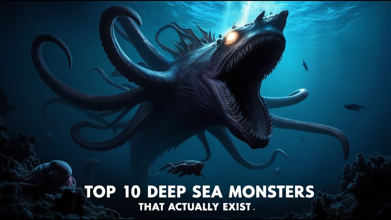 Top 10 Deep Sea Monsters That Actually Exist | Abyss Chronicles 925 ...