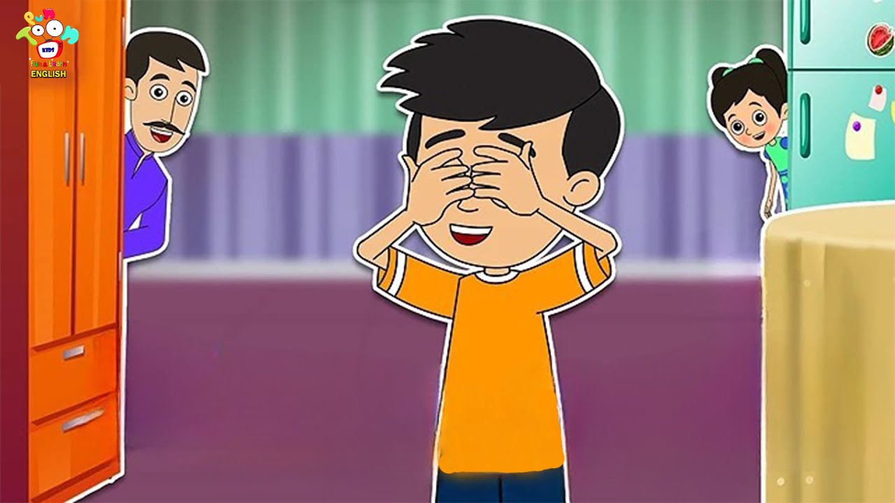 Gattu Chinki played Hide and seek With Dad | Family Time | English ...