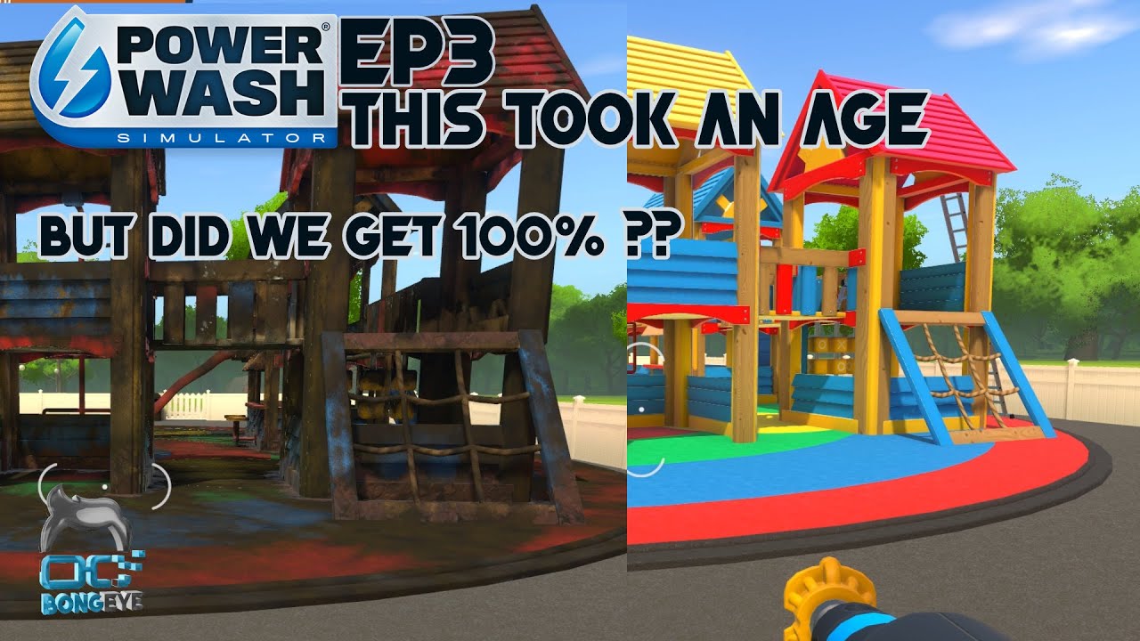 Power Wash Simulator Ep3 - The Playground - YouTube