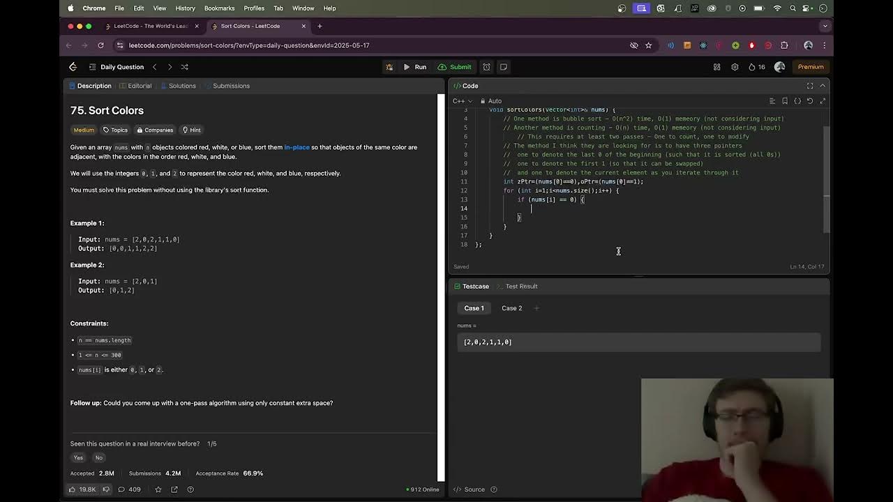 Studying until AGI | Day 13 | Medium LeetCode Daily - YouTube
