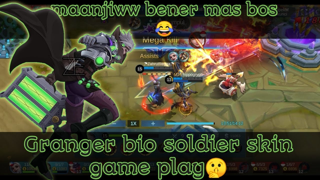Granger bio soldier skin game play | maanjiww bener mas bos - YouTube