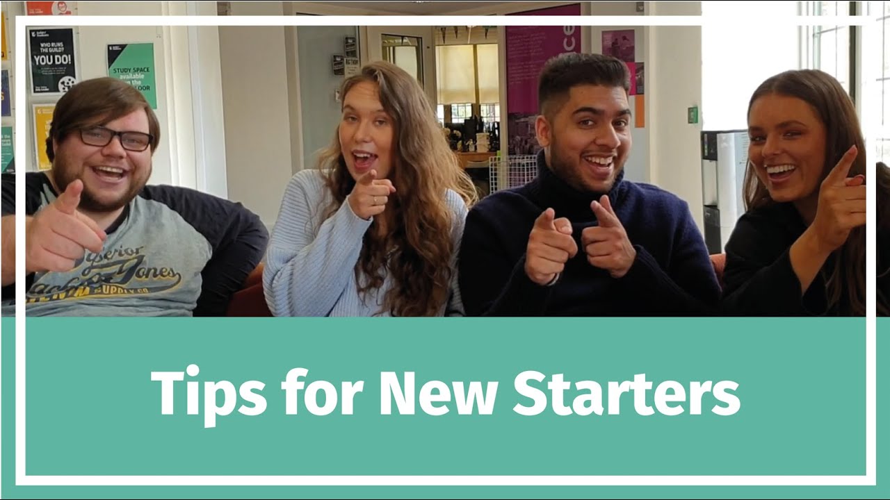 Tips For New Starters - YouTube