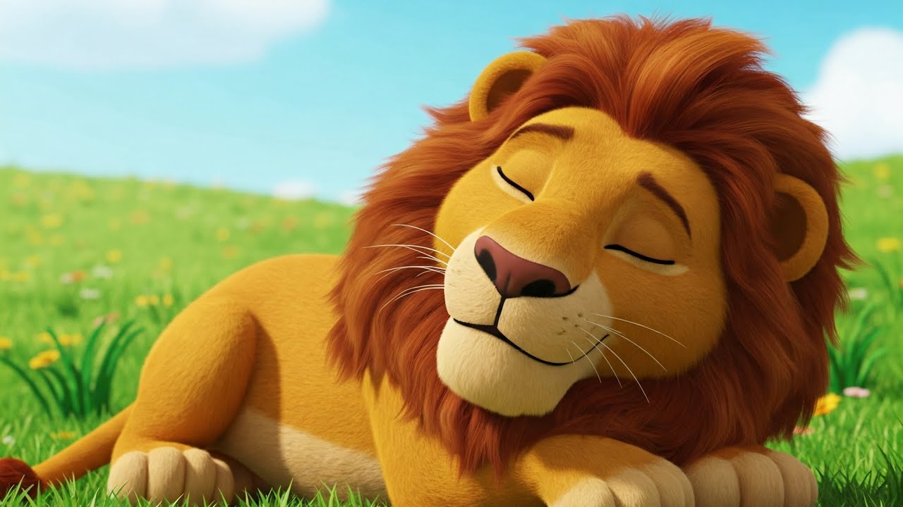 🦁 The Lion Sleeps Tonight! 🦁🎶 Fun Animal Adventure for Kids! - YouTube