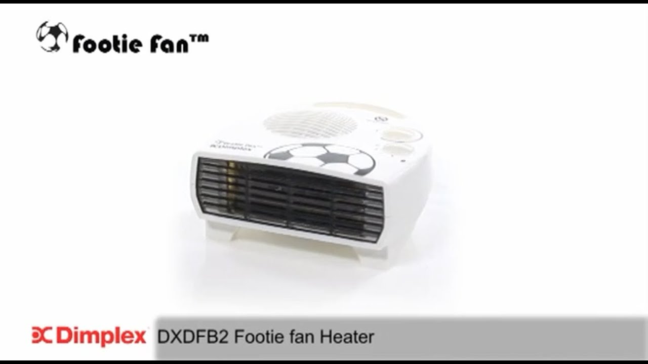 Dimplex Footie Electric Fan Heater - Perfect For Kids' Rooms - YouTube