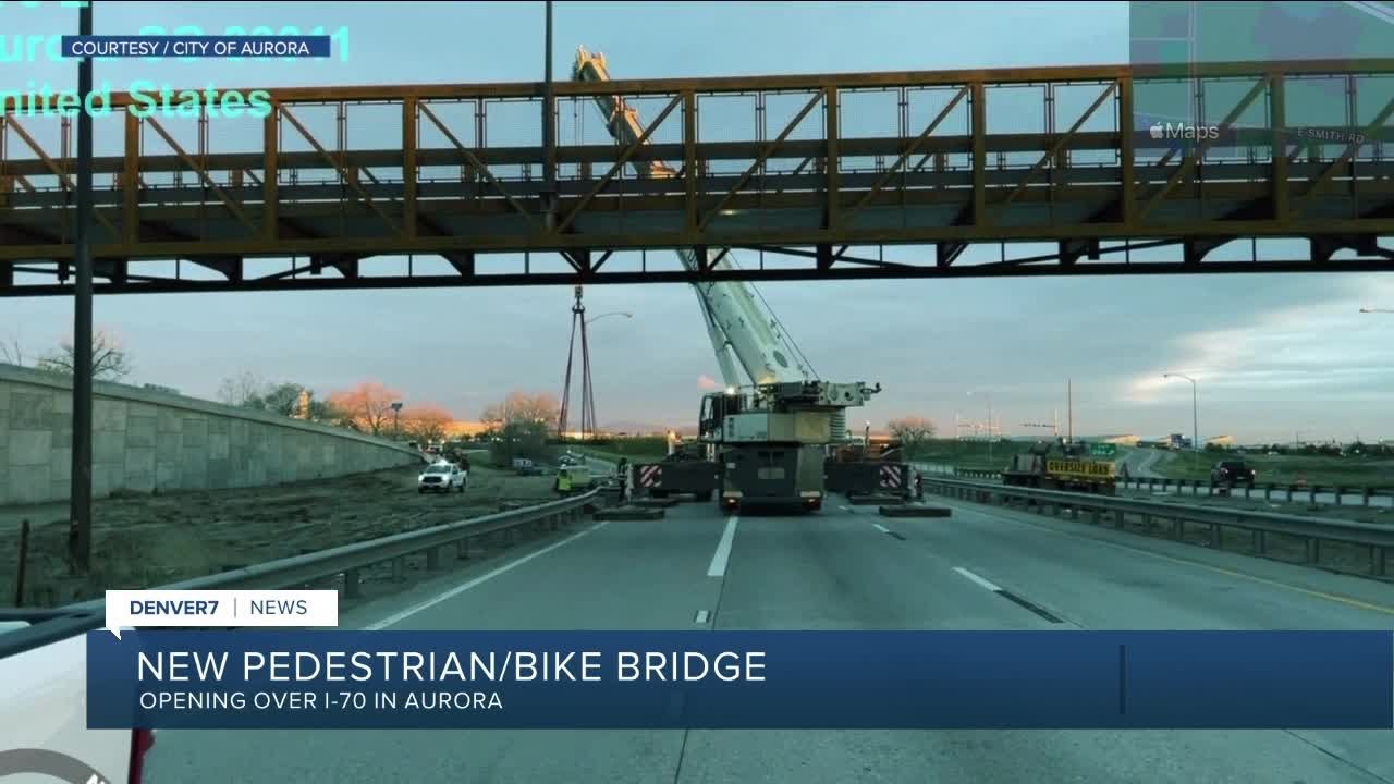 Bridge creates new connection for High Line Canal - YouTube